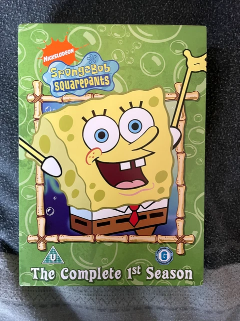 SPONGEBOB SQUAREPANTS COMPLETE First Season 1 DVD Box Set REGION 2 £26.67 - PicClick UK