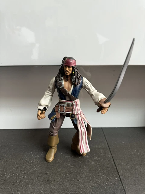 DISNEY ZIZZLE POC Pirates Of The Caribbean 6” Jack Sparrow Figure £7.95 ...