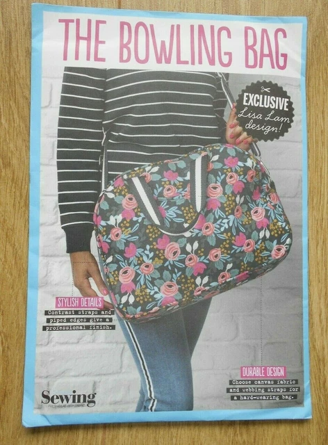 LADIES SEWING PATTERN, The Bowling Bag Sewing Pattern £4.99 - PicClick UK