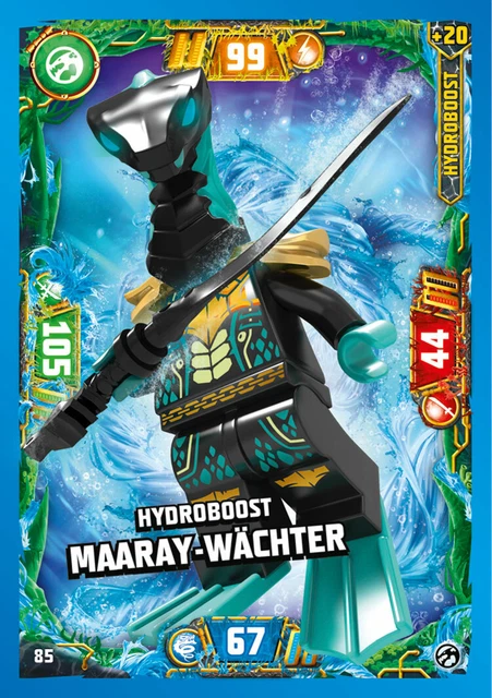 LEGO NINJAGO SÉRIE 7 N°85 - Hydroboost Maaray-Gardien - Carte Méchant EUR 1,00 - PicClick FR