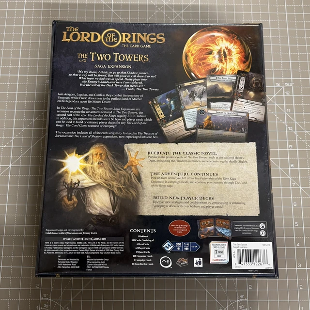 THE LORD OF the Rings: The Two Towers Saga Expansion - New and unused £ ...