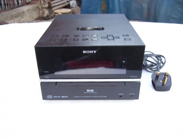 SONY MINI CD/DAB radio/i-pod docking station hi-fi unit £35.00 ...