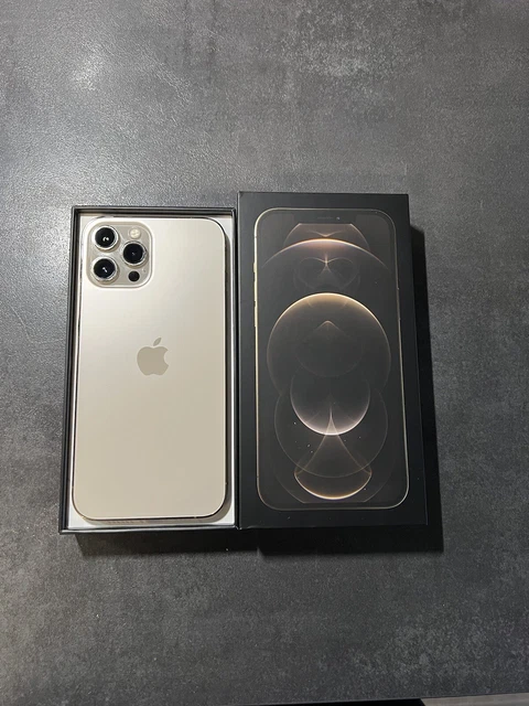 APPLE IPHONE 12 Pro Max A2411 - 256GB - Gold (Ohne Simlock) (Dual-SIM ...