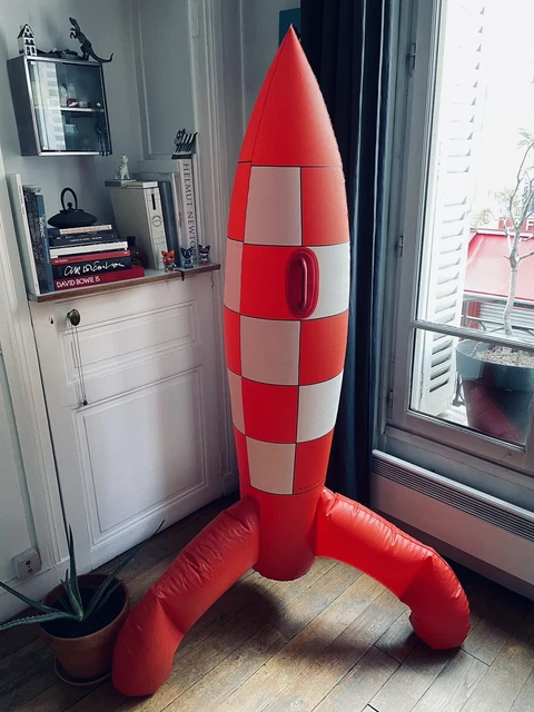 FUSÉE TINTIN GONFLABLE EUR 3,02 - PicClick FR