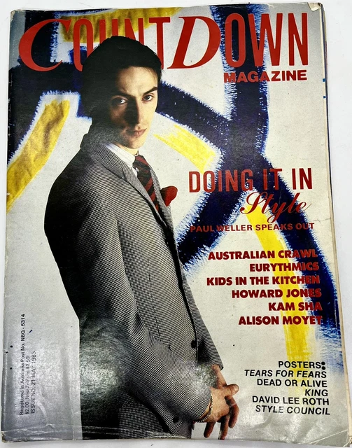 RARE COUNTDOWN MAGAZINE magazine May 1985 Credence Clearwater Revival ...