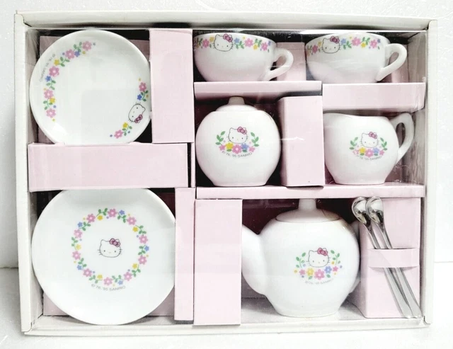 SET DA TÈ piccolo Hello Kitty SANRIO 1995 Ola Raro EUR 73,14 - PicClick IT