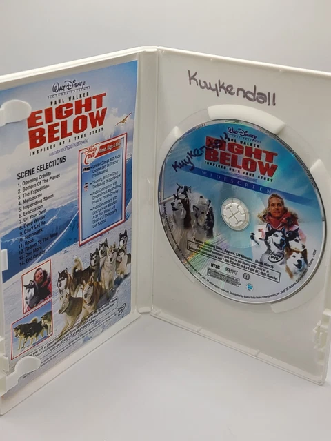 EIGHT BELOW (DVD, 2006 Widescreen) TESTED AND WORKS PAUL WALKER $6.75 ...