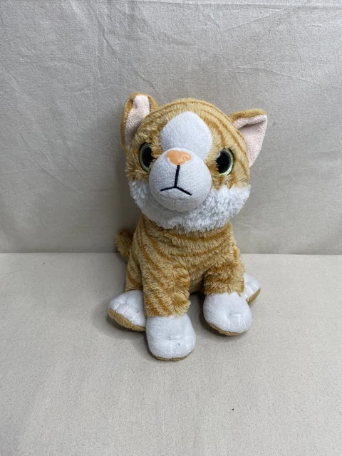 ASDA ORANGE CAT Stuffed Plush Soft Toy Teddy Bear 10" Gift Comforter ...