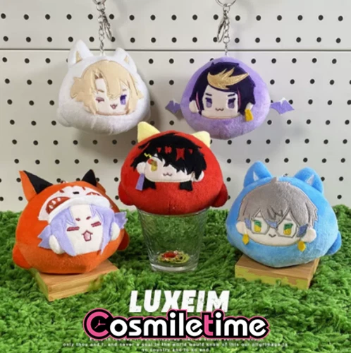 PELUCHE POUPÉE PELUCHE Vtuber Luxiem Luca Vox Akuma Shoto porte-clés en peluche jouets cadeau ...