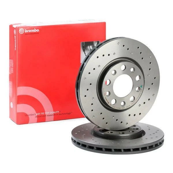 PAIRE DISQUES AVANT Brembo Xtra Line 330mm Alfa Romeo Giulietta 1750 2.0JTDm EUR 265,42 ...