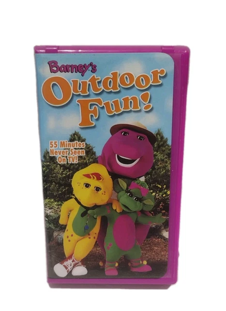BARNEYS OUTDOOR FUN (VHS, 2003) Clamshell £6.00 - PicClick UK