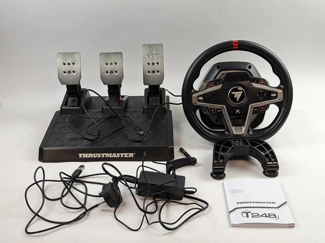 THRUSTMASTER T248 FORCE Feedback Racing Wheel Xbox Series X|S Xbox One ...