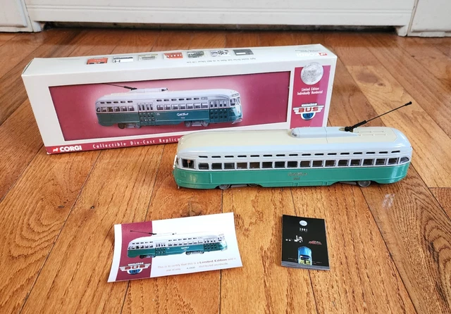 CORGI CAPITAL TRANSIT Washington Dc Pcc Streetcar Trolley 1:50 Diecast ...