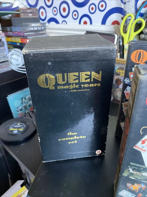 QUEEN MAGIC YEARS 3 Volume Boxset VHS Tapes Rock Boxset £0.99 - PicClick UK
