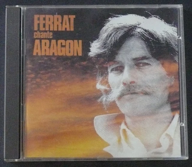 CD JEAN FERRAT - album Ferrat chante Aragon - 10 titres avec livret des ...