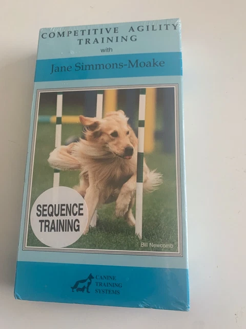 COMPETITIVE AGILITY TRAININGS Jane Simmons-Moake Sequence Training VHS ...