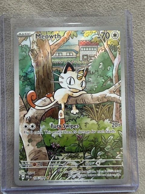 MEOWTH 106/094 ME02: Phantasmal Flames Holo £17.77 - PicClick UK
