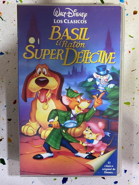 BASIL EL RATON Superdetective Vhs Cinta Tape Los Clasicos De Walt ...