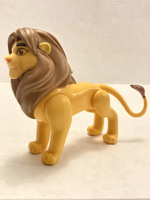 DISNEY THE LION King Guard Adult Simba Action Figure 6" Poseable Toy ...