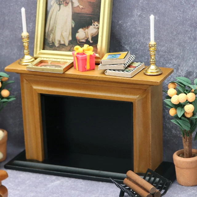 MINIATURES CHEMINÉE PILE De Mini-cheminée Collection Micro Scène EUR 20 ...