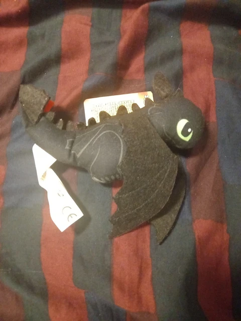 HOW TO TRAIN Your Dragon 5'' mini toothless dragon plush 2013 ...