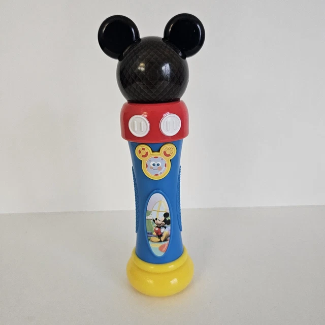 DISNEY JR MICKEY Mouse Clubhouse Mousekadoer Microphone Music Lights ...