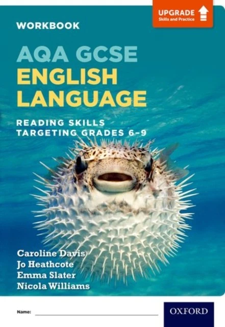 AQA GCSE ENGLISH Language: Reading Skills Workbook - Targeting Grades 6 ...
