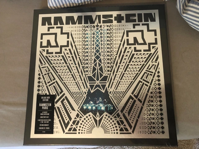 RAMMSTEIN PARIS 4 x LP/2CD/Blu-Ray Ltd DELUXE BOX Set OVP/Zeit/Mutter ...