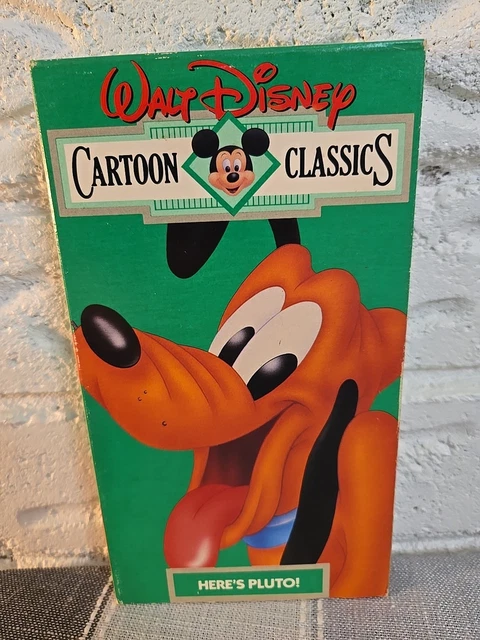 VHS WALT DISNEY Cartoon Classics - Vol. 5 - Heres Pluto (VHS, 1991) $5. ...