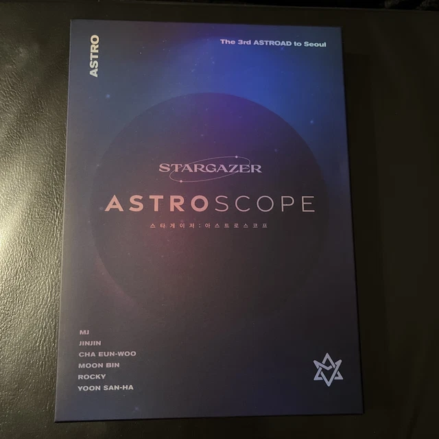 ASTRO STARGAZER: ASTROSCOPE DVD The 3rd Astroad To Seoul - Kpop EUR 174,02 - PicClick IT