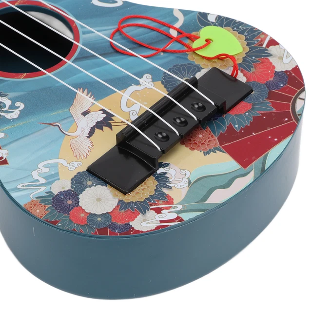 (BLUE)KIDS TOY UKULELE Mini Plastic Guitar Musical Instrument For ...