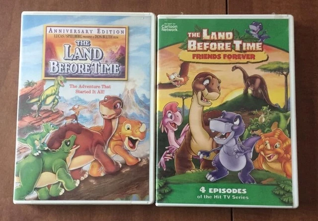 LOT OF 2 DVD The Land Before Time - Anniversary Edition & Friends ...