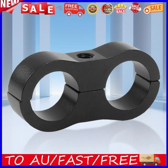 CAR HOSE LINE Clamp Braided Rubber Tubing Clamp AN6 AN8 AN10 AN12 (6AN ...