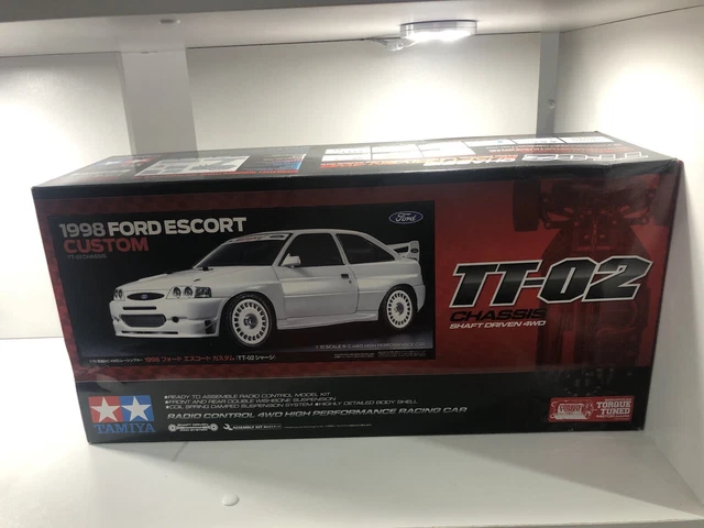 TAMIYA 1998 FORD Escort Custom Kit TT02 (58691) £100.00 - PicClick UK