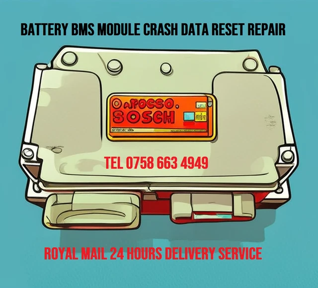 AUDI BATTERY BMS Module Crash Data Reset Repair 8R0915233 D76F0192 ...