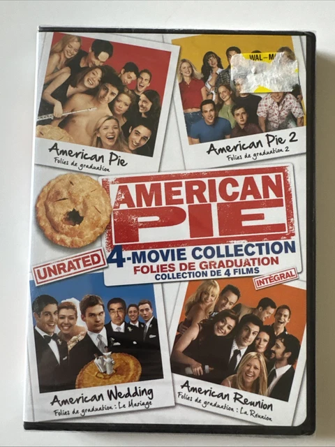AMERICAN PIE: MOVIE Collection - Unrated (DVD, 2014, 2-Disc Set ...