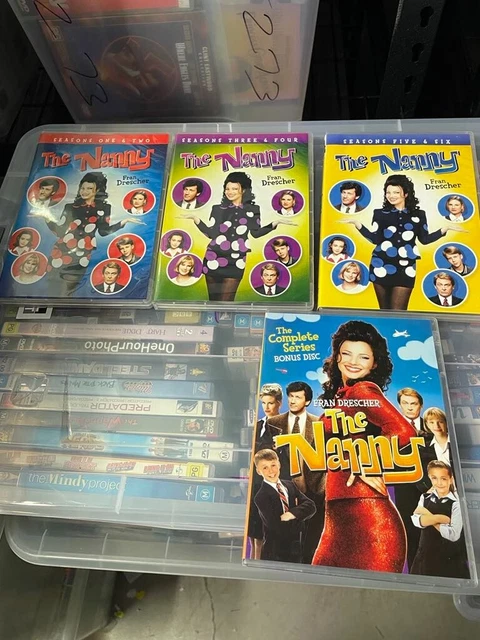 THE NANNY : The Complete Series Box Set (DVD) Seasons 1-6 -vgc region 1 ...