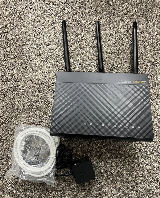 ASUS RT-AC68U AC1900 Dual Band Ethernet Wireless Router $36.00 - PicClick