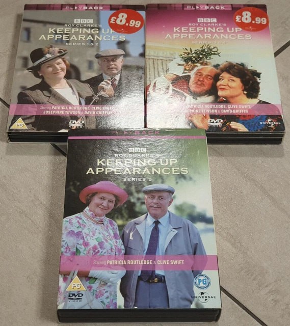 KEEPING UP APPEARANCES The Complete Collection Series 1-5 DVD Box Sets ...