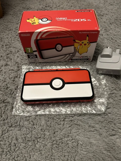 NINTENDO 2DS XL Pokemon Pokeball Edition Handheld Console - Red £199.99 ...