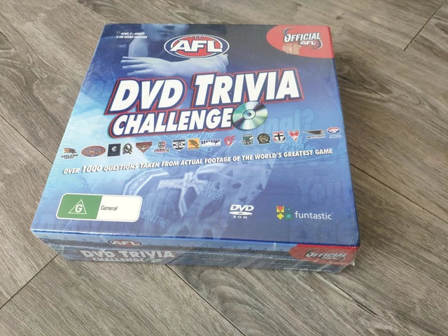 OFFICIAL AFL - Dvd Trivia Challenge - Quiz Board Game - New Sealed Box ...