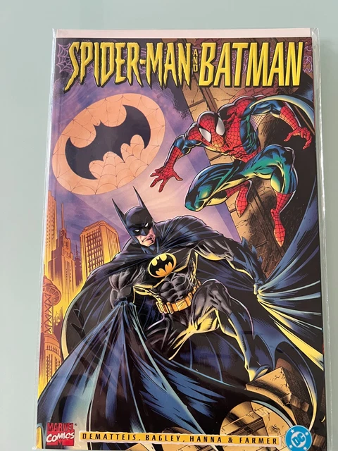 MARVEL/DC SPIDER-MAN ET Batman (1995) vs Carnage & Joker, couverture en ...