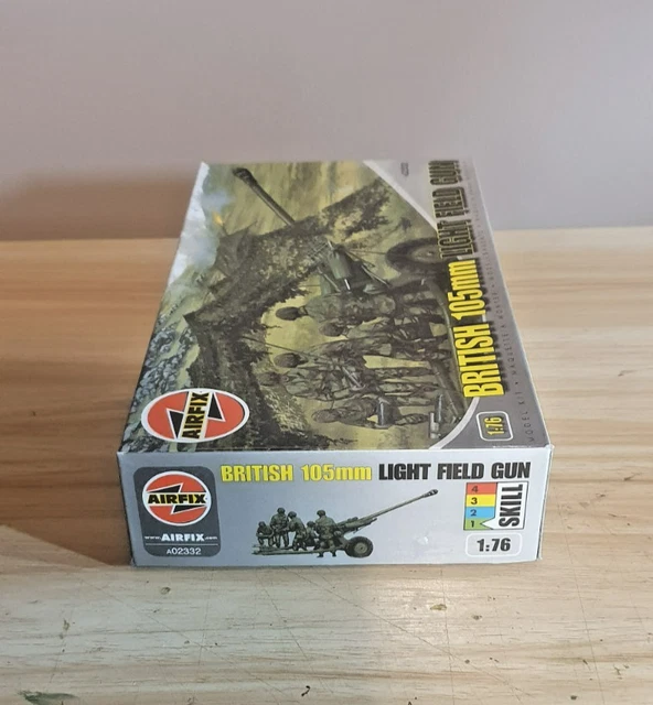 AIRFIX A02332 BRITISH 105MM L118 LIGHT FIELD GUN 1/76 Model Kit £10.99 ...