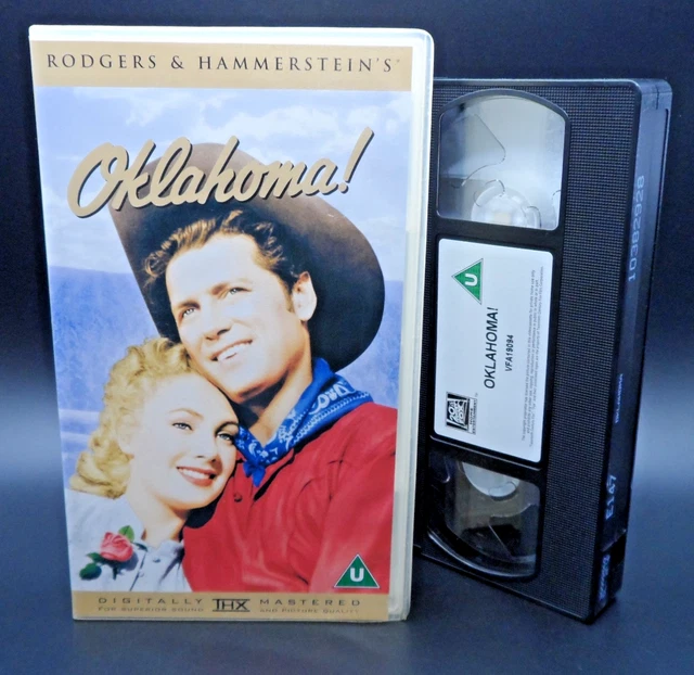 OKLAHOMA VHS VIDEO Tape Cassette UK PAL Rodgers & Hammerstein THX £2.23 ...