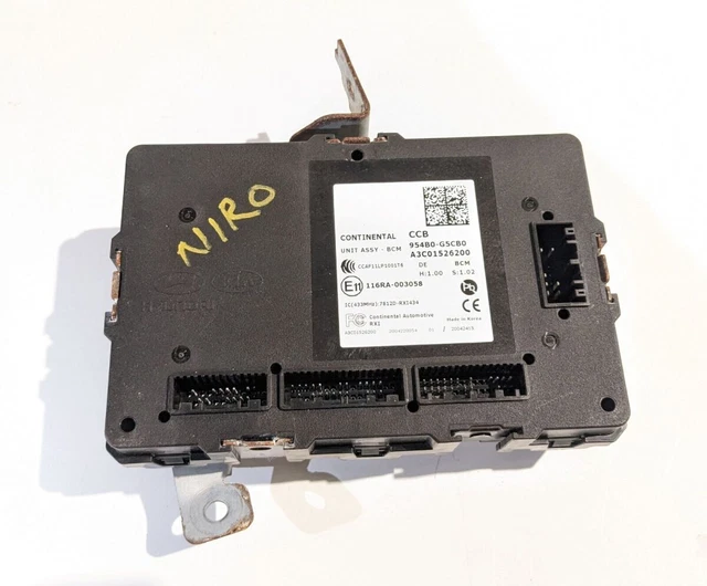 KIA NIRO EV 2018-2022 BCM BODY CONTROL MODULE 954B0-G5CB0 £71.10 ...