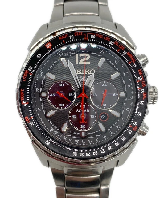 SEIKO PROSPEX CHRONOGRAPH V175-0CK0 Orologio Analogico al Quarzo Design ...