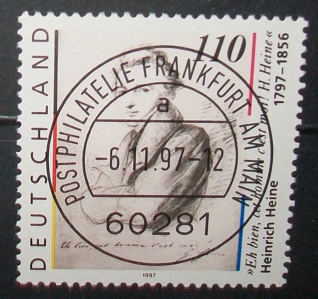 N°2159E STAMP DEUTSCHE BUNDESPOST CANCELED Aus EUR 0,33 - PicClick FR