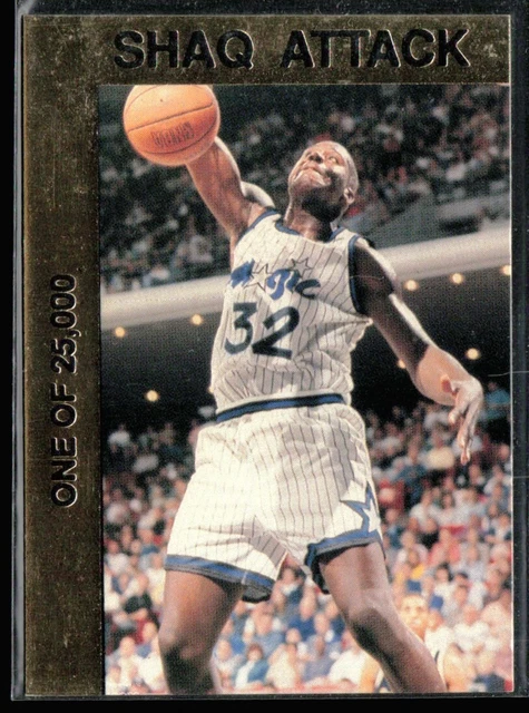 CARTE PROMO SHAQUILLE O'Neal 1992-93 recrue étoile Shaq Attack B #1 Orlando EUR 2,77 - PicClick FR