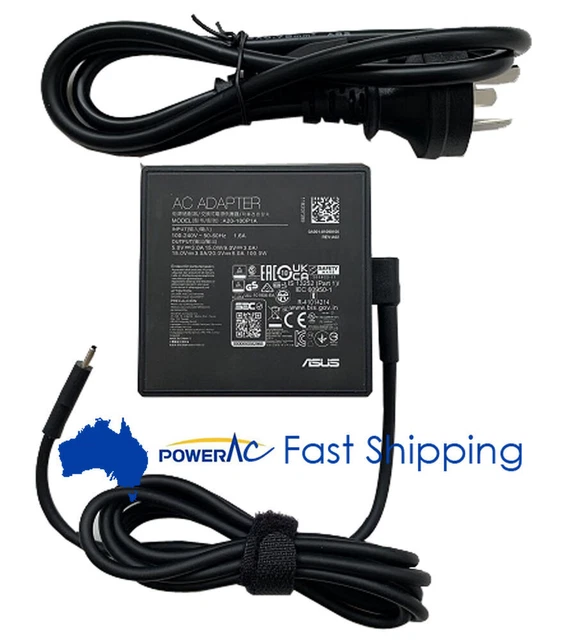 ASUS GENUINE 100W ROG Flow X13 GV301RC-LJ106W Z13 GZ301VU Charger AC ...