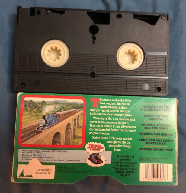 THOMAS THE TANK ENGINE - THOMAS AND THE BREAKDOWN TRAIN - VHS [Carde ...